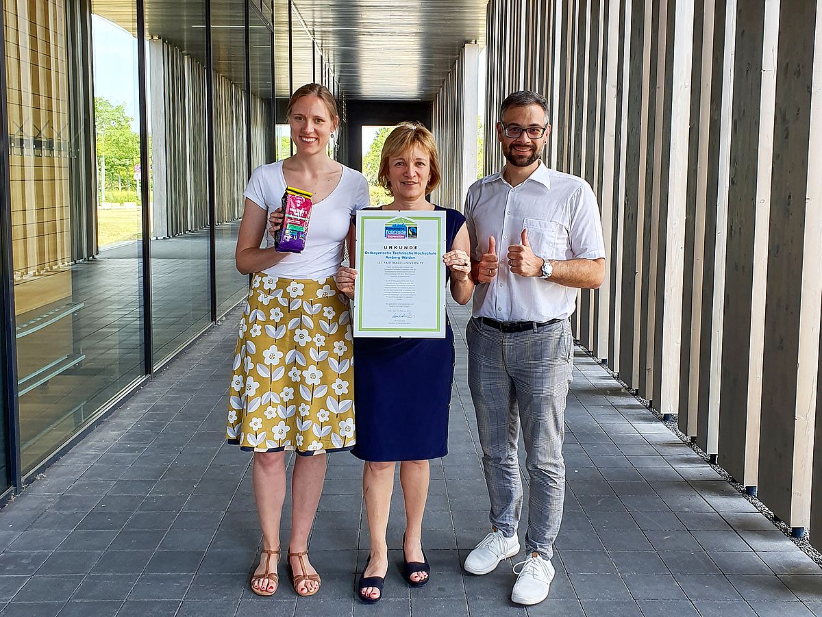 OTH Amberg-Weiden bleibt Fairtrade-University
