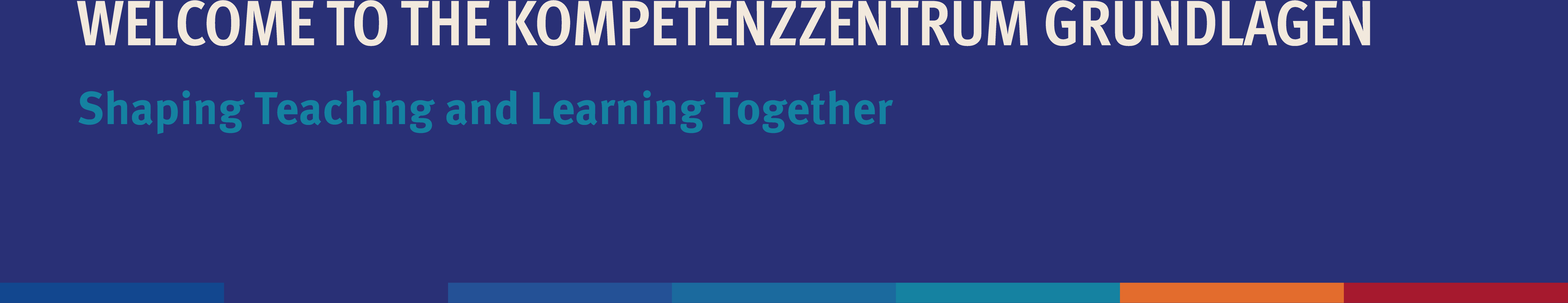 CCG - Competence Center for Fundamental Subjects