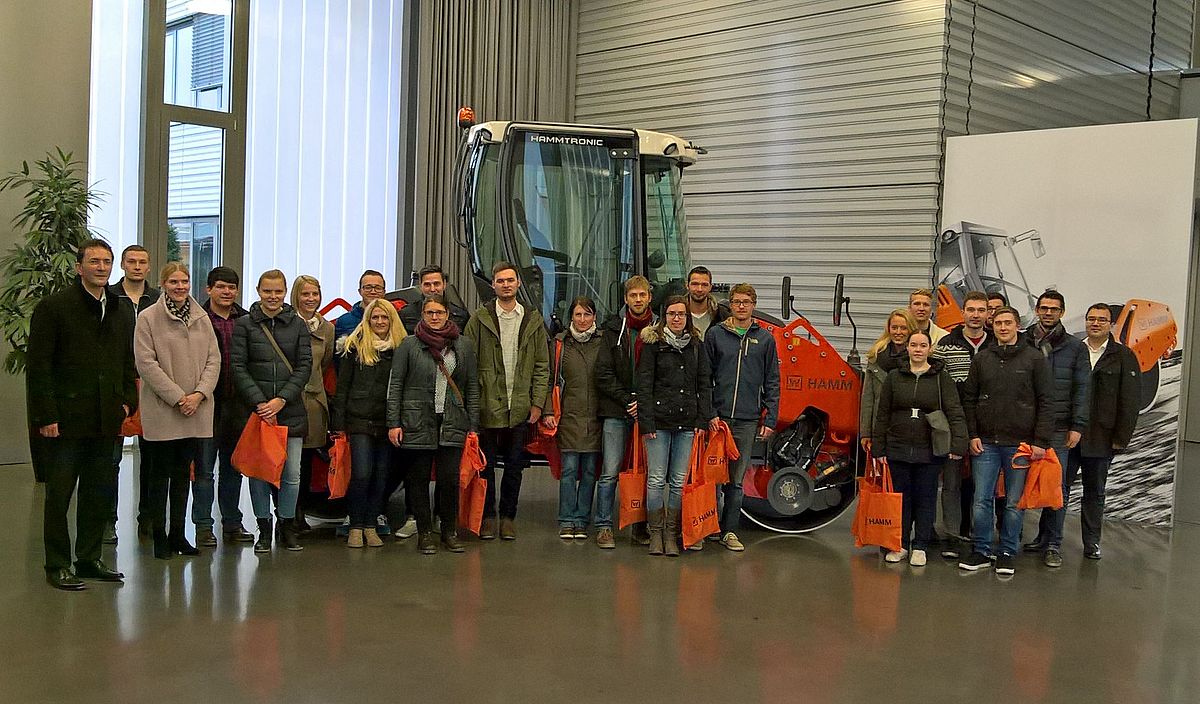Wirtschaftsingenieurwesen: Exkursion zur HAMM AG