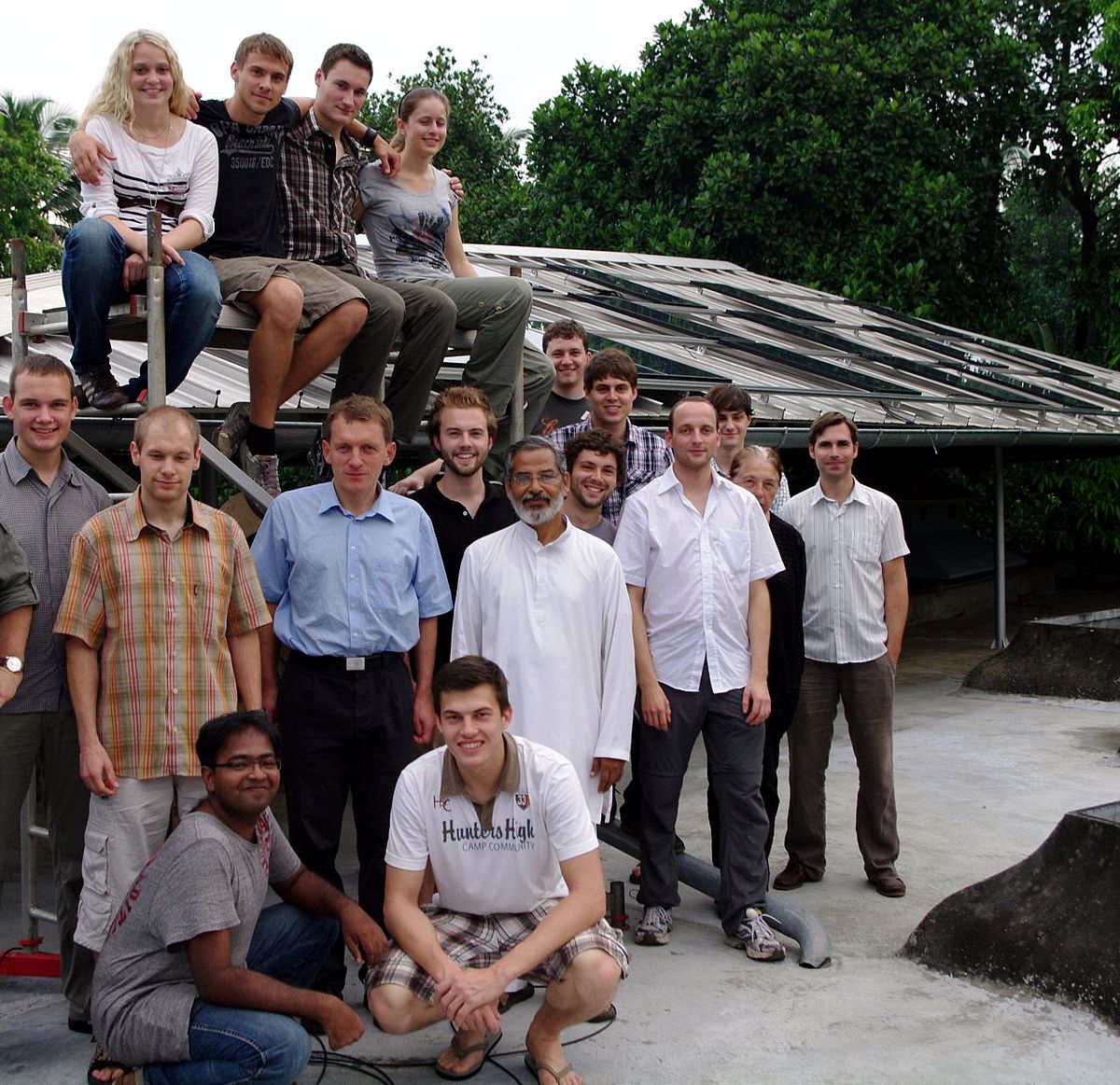 Erster internationaler ILO: Zentrum für Erneuerbare Energien Mithradham